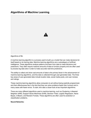 The Ultimate Guide to Machine Learning (ML) | PDF | Technology Industry ...