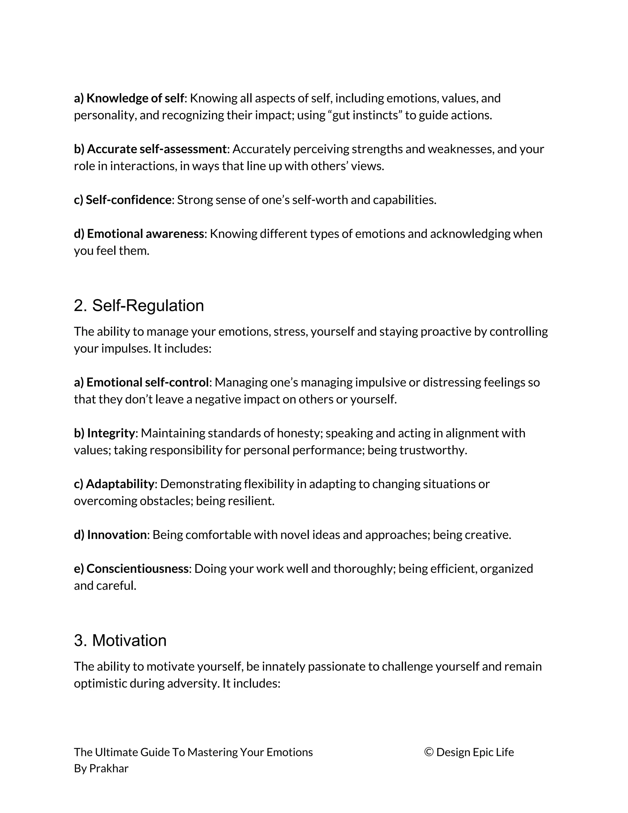 The ultimate guide to mastering your emotions | PDF