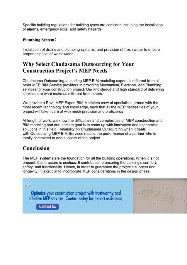 The Ultimate Guide to MEP in Construction 2024 | PDF | Civil ...
