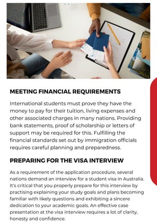 The Ultimate Guide To Navigating The Student Visa Process | PDF