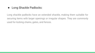 The Ultimate Guide to Padlocks: History, Types, and Modern Security ...