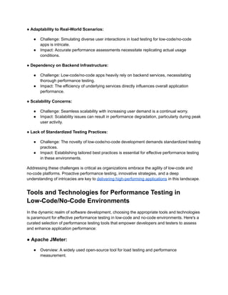 The Ultimate Guide to Performance Testing in Low-Code, No-Code ...