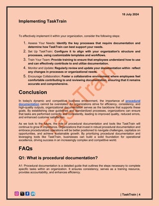 The Ultimate Guide to Procedural Documentation and Organizational ...