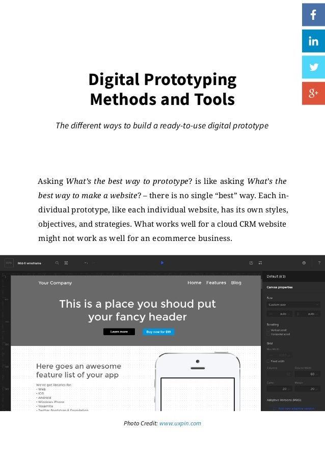The ultimate guide to prototyping