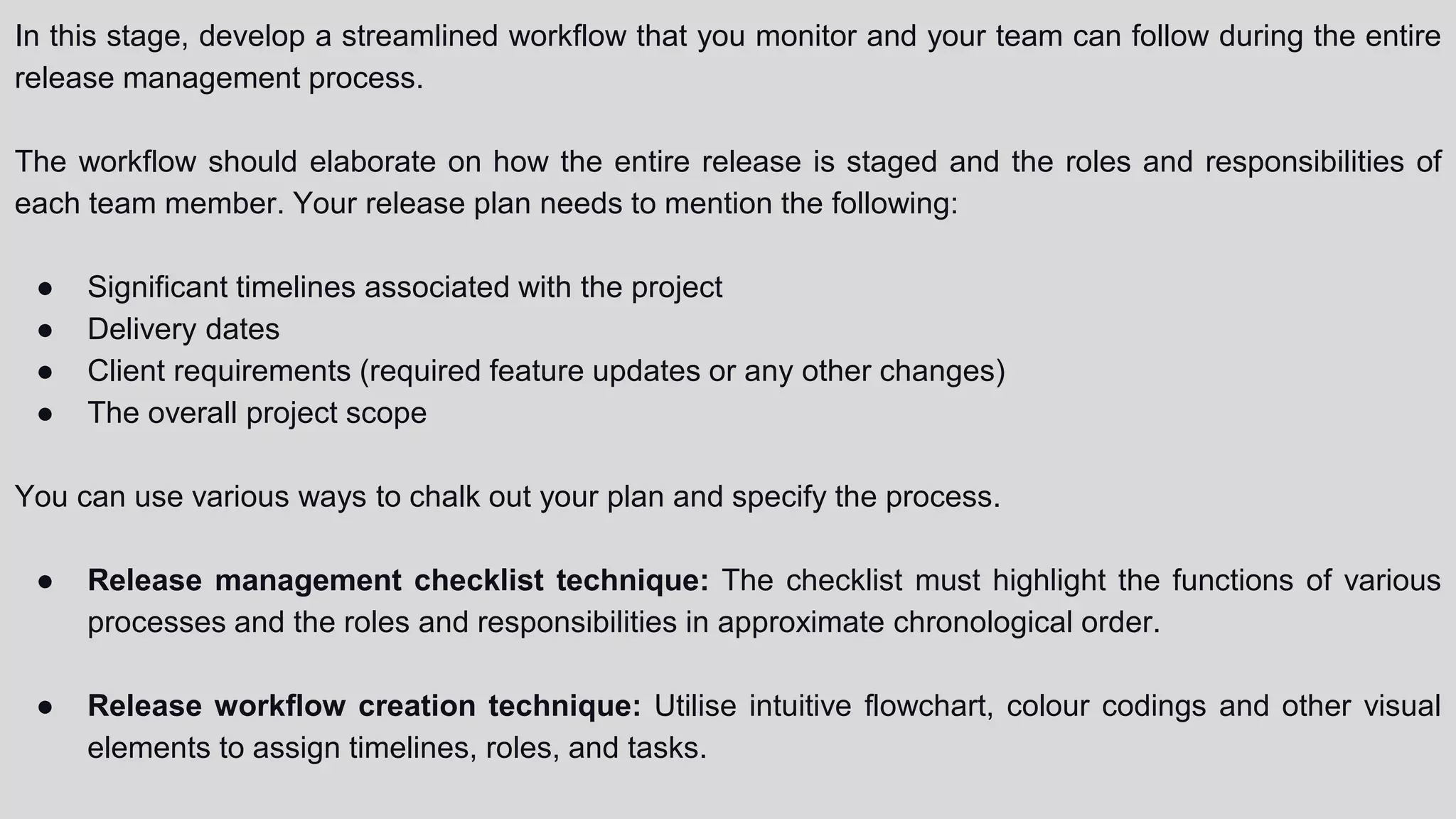 The ultimate guide to release management process | PPTX