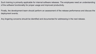 The ultimate guide to release management process | PPTX
