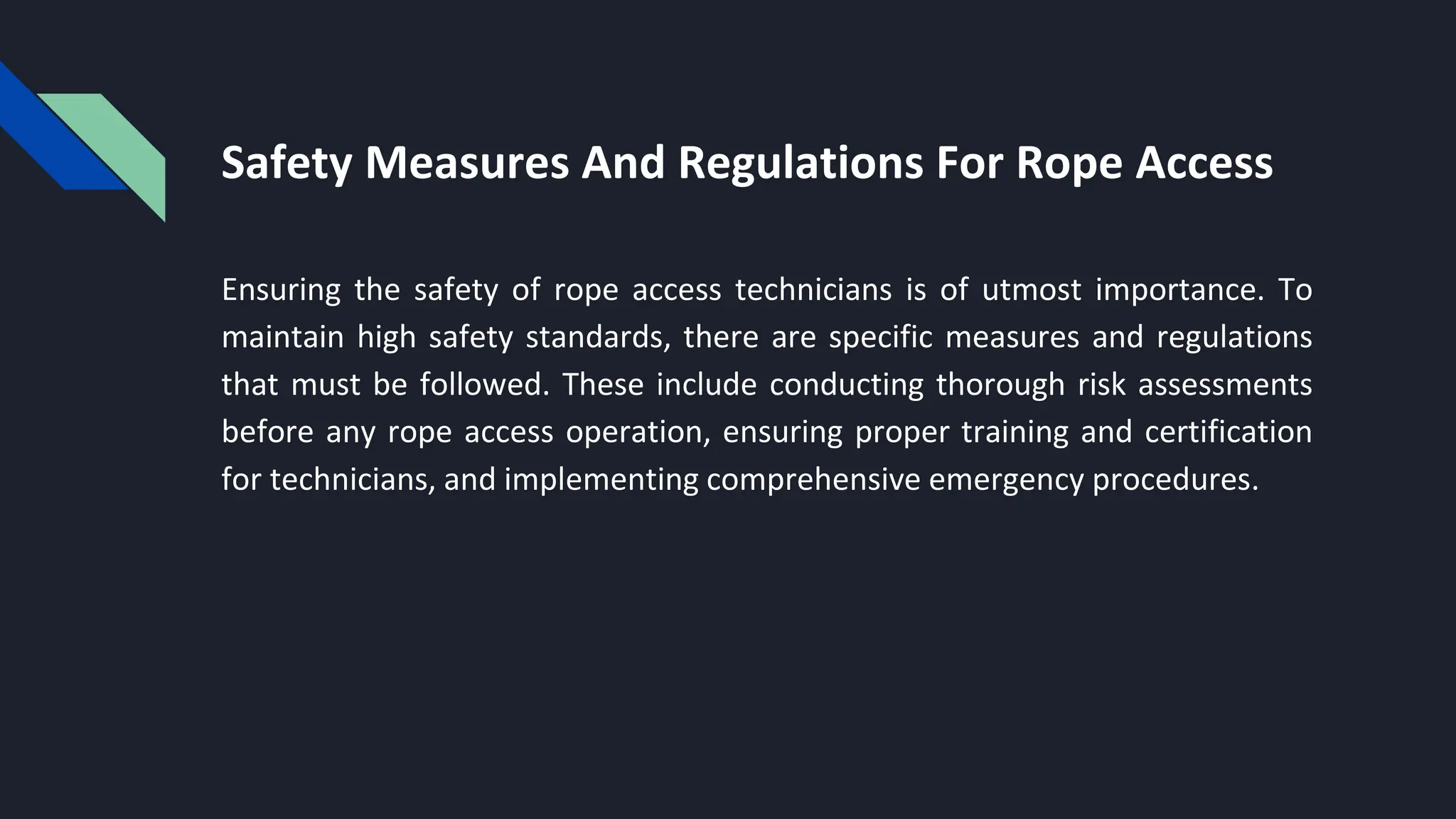 The Ultimate Guide To Rope Access.pptx | Climbing | Extreme Sports