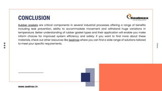 The Ultimate Guide to Rubber Gaskets for Industrial Use Spotlight on ...