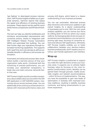 The Ultimate Guide to SAP Business Process Intelligence (BPI) | PDF