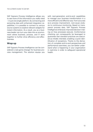 The Ultimate Guide to SAP Business Process Intelligence (BPI) | PDF