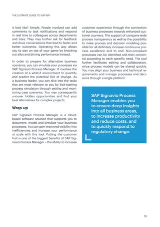 The Ultimate Guide to SAP Business Process Intelligence (BPI) | PDF