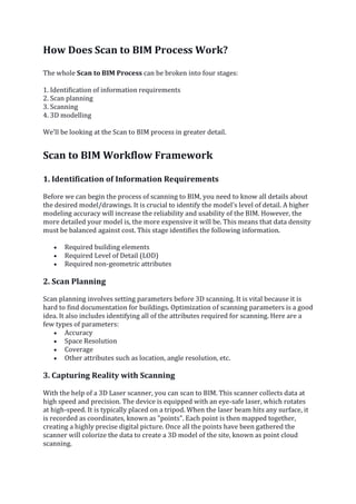 The Ultimate Guide to Scan to BIM | PDF