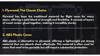 The Ultimate Guide to Selecting Materials for a Long-Lasting Flight ...