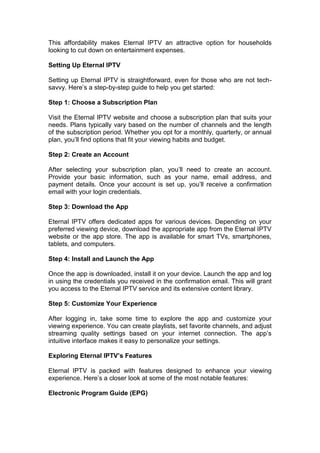 The Ultimate Guide to Setting Up Eternal IPTV on Your Devices.docx