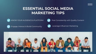 The Ultimate Guide to Social Media Marketing Tips, Tools, and Trends | PPT