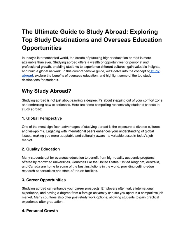 The Ultimate Guide to Study Abroad .pdf