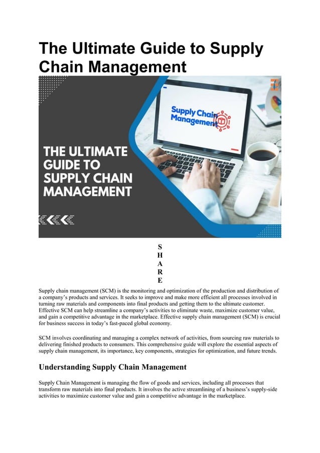 The Ultimate Guide to Supply Chain Management.pdf