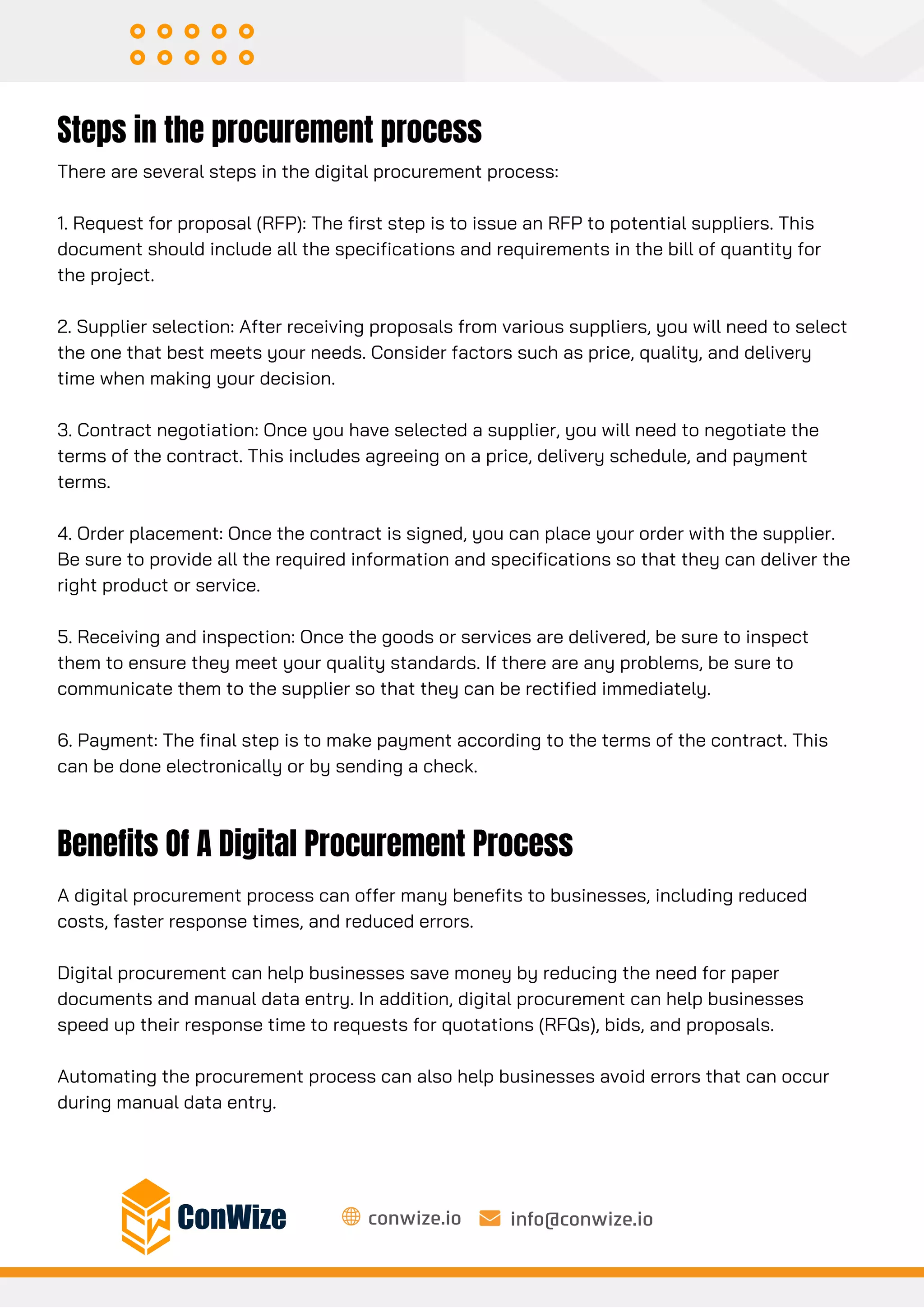 The Ultimate Guide to The Digital Procurement Management | PDF ...