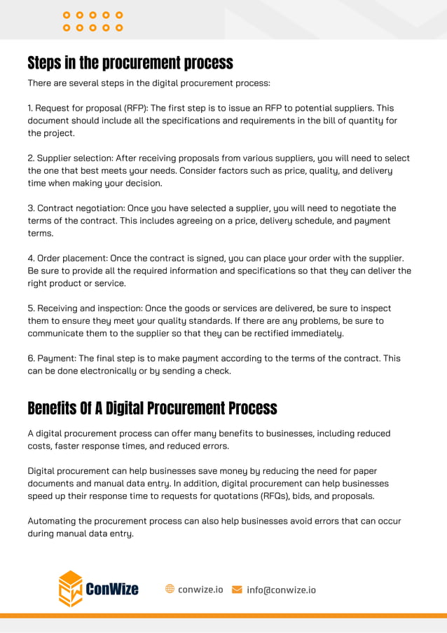 The Ultimate Guide to The Digital Procurement Management | PDF | Construction Industry | Industries