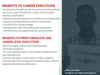 The Ultimate guide to the Public Relations certification course(NIPR) | PPT