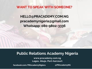 The Ultimate guide to the Public Relations certification course(NIPR) | PPT