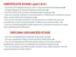 The Ultimate guide to the Public Relations certification course(NIPR) | PPT