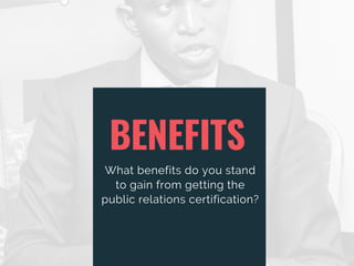 The Ultimate guide to the Public Relations certification course(NIPR) | PPT