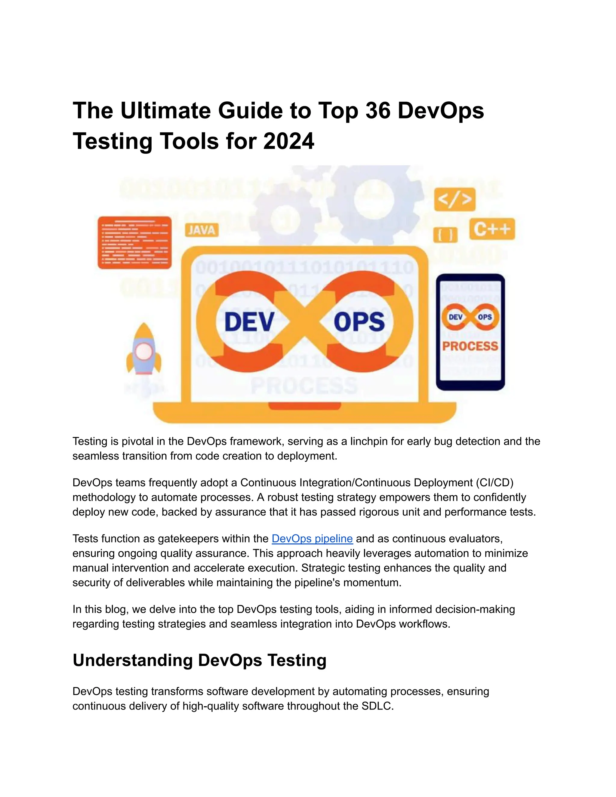 The Ultimate Guide to Top 36 DevOps Testing Tools for 2024.pdf