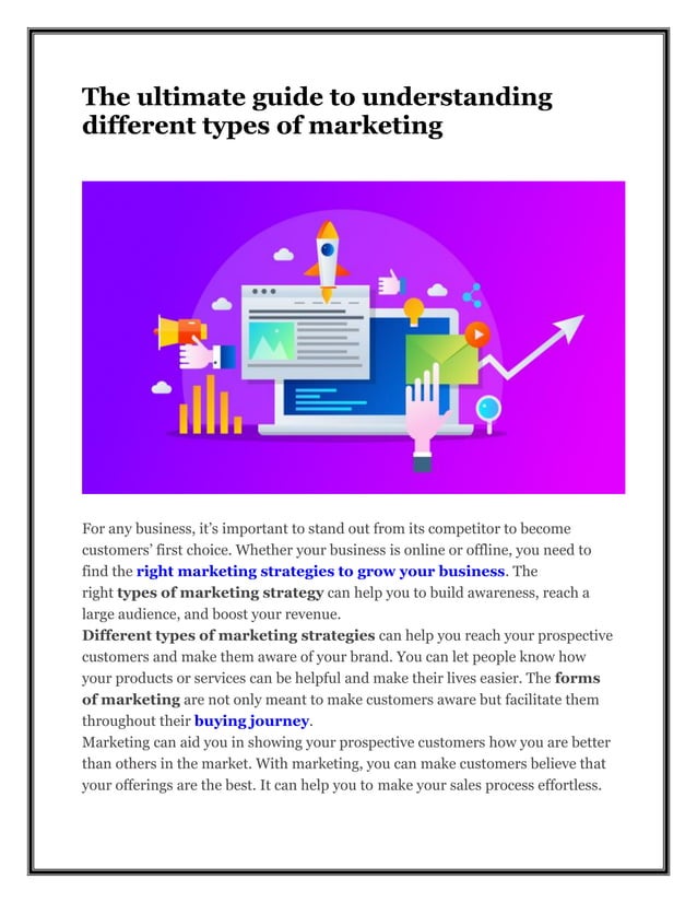 The ultimate guide to understanding different types of marketing.pdf