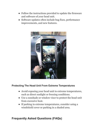 The Ultimate Guide to Upgrading Your VE Series 2 Head Unit | DOCX