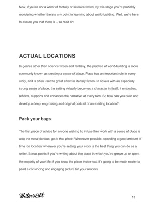 The ultimate guide_to_world_building | PDF | Fantasy | Genres