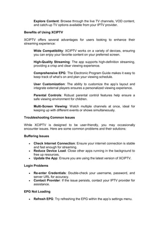 The Ultimate Guide to XCIPTV in Everything You Need to Know.pdf