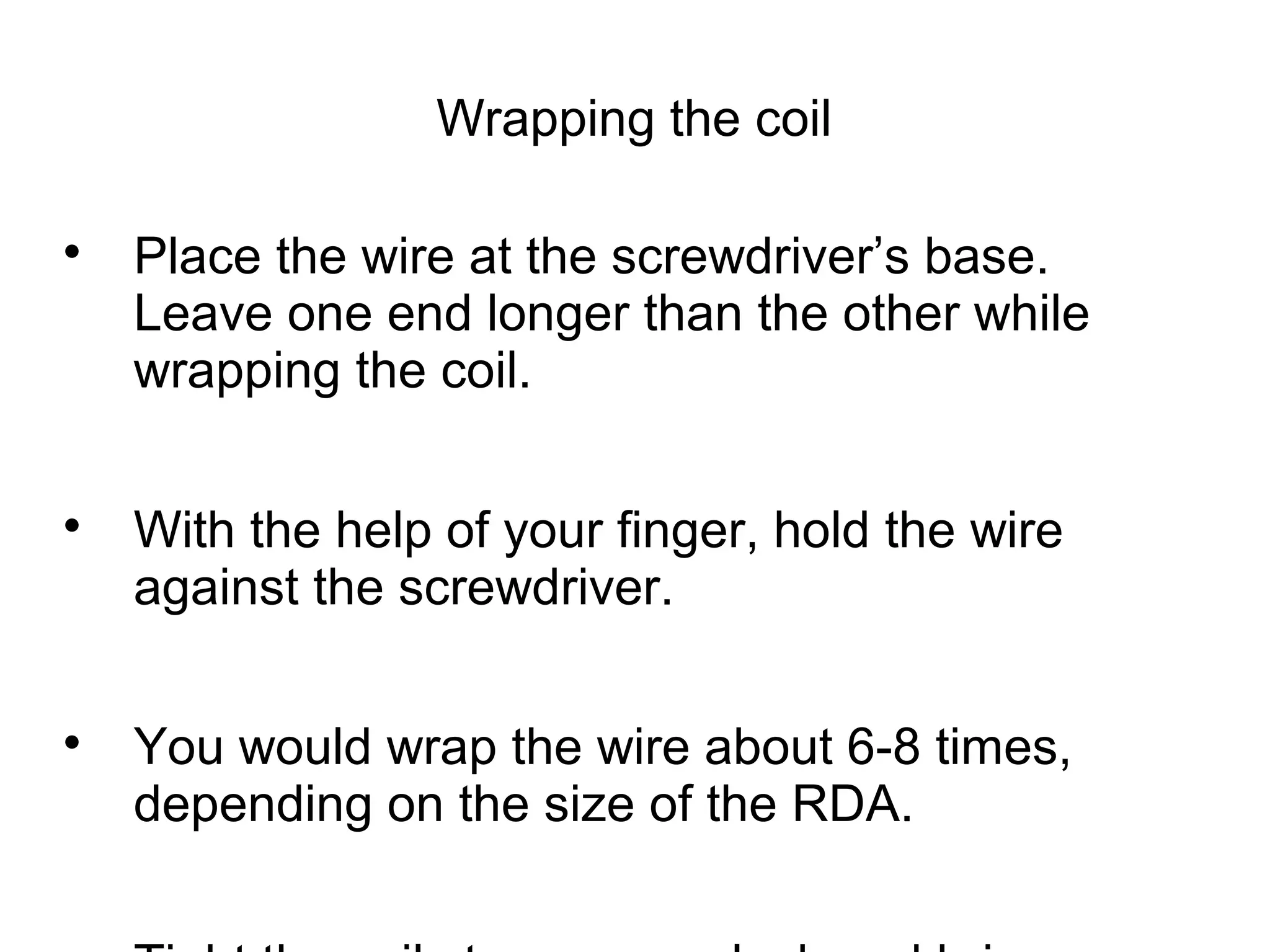 The ultimate how to guide to build your coil
