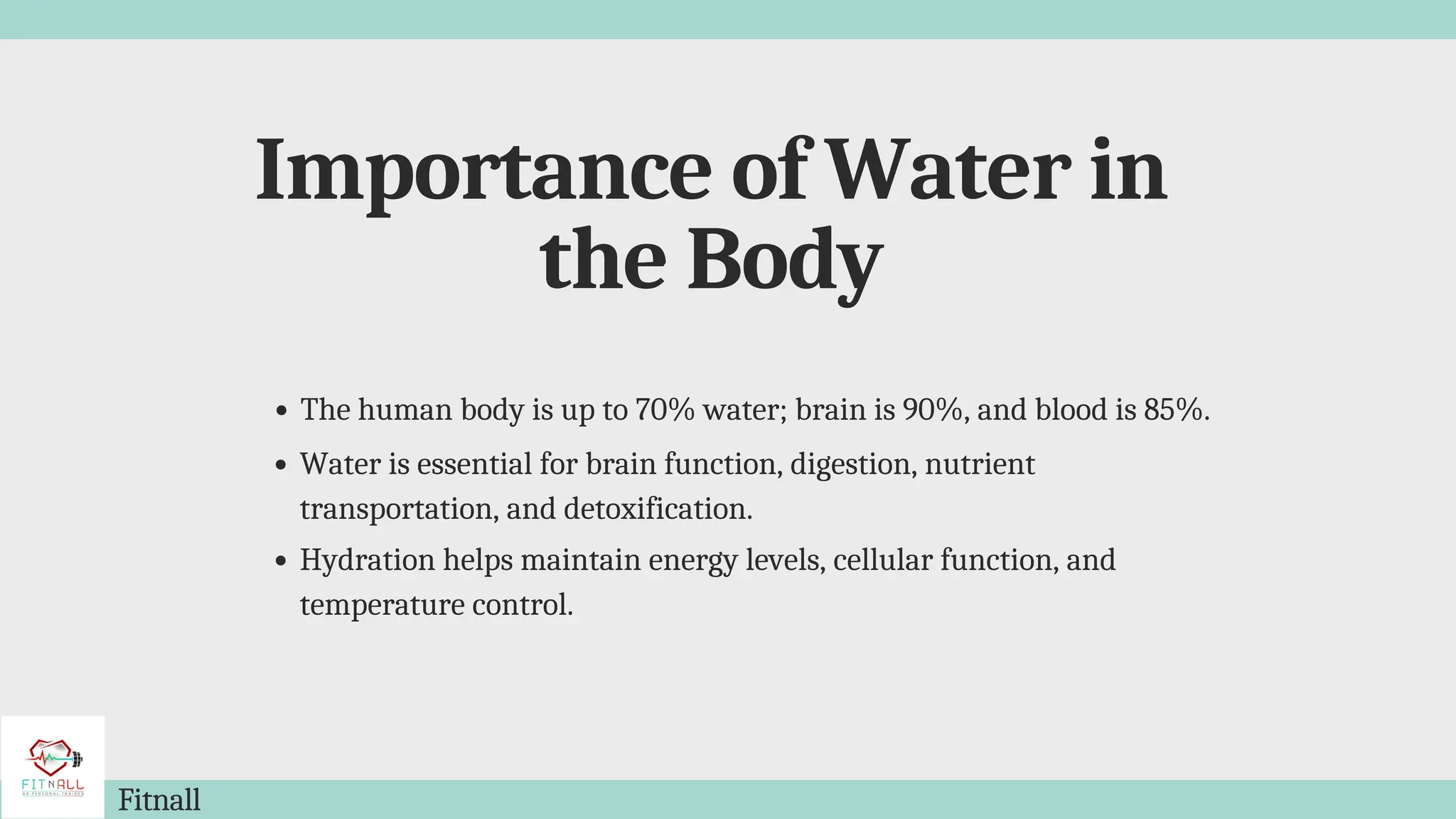 The Ultimate Hydration Guide How Much Water You Really Need | PPT