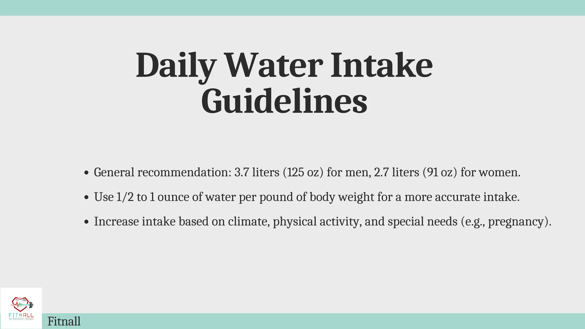 The Ultimate Hydration Guide How Much Water You Really Need | PPT ...