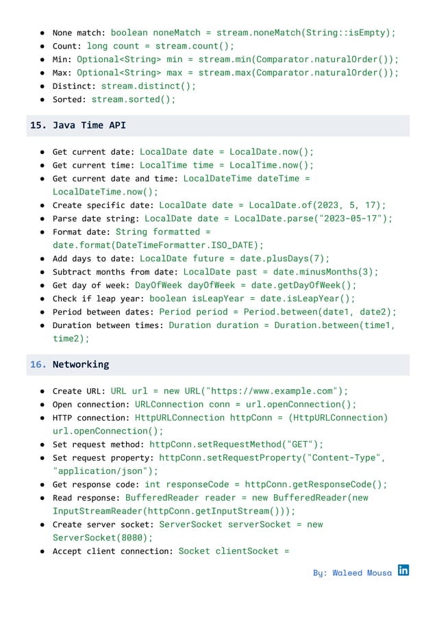 The_Ultimate_Java_CheatSheet.pdfjkrwogjw | PDF