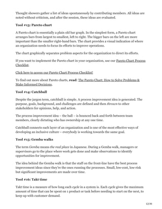 The Ultimate List of 45 Business Process Improvement Tools (Lean Six ...