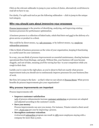 The Ultimate List of 45 Business Process Improvement Tools (Lean Six ...