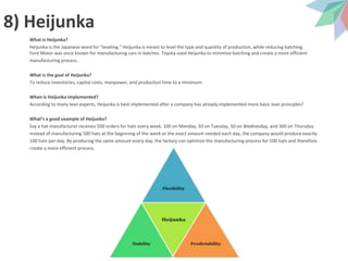 The Ultimate List of Lean Manufacturing Tools | PPT