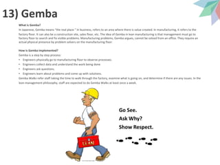 The Ultimate List of Lean Manufacturing Tools | PPT