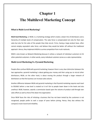 The ultimate multi level marketing | PDF