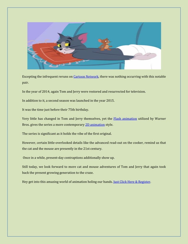 The Ultimate Origin Of Tom & Jerry | PDF | History | Genres