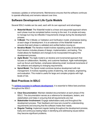 The Ultimate PDF Guide on Software Development Life Cycle | PDF ...