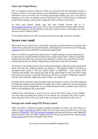 The ultimate privacy guide | PDF