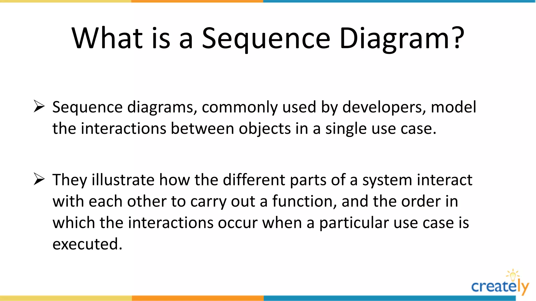 The Ultimate Sequence Diagram Tutorial | PPTX