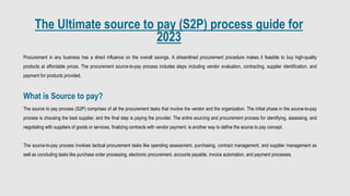 The ultimate source to pay (S2P) process guide for 2023.pptx