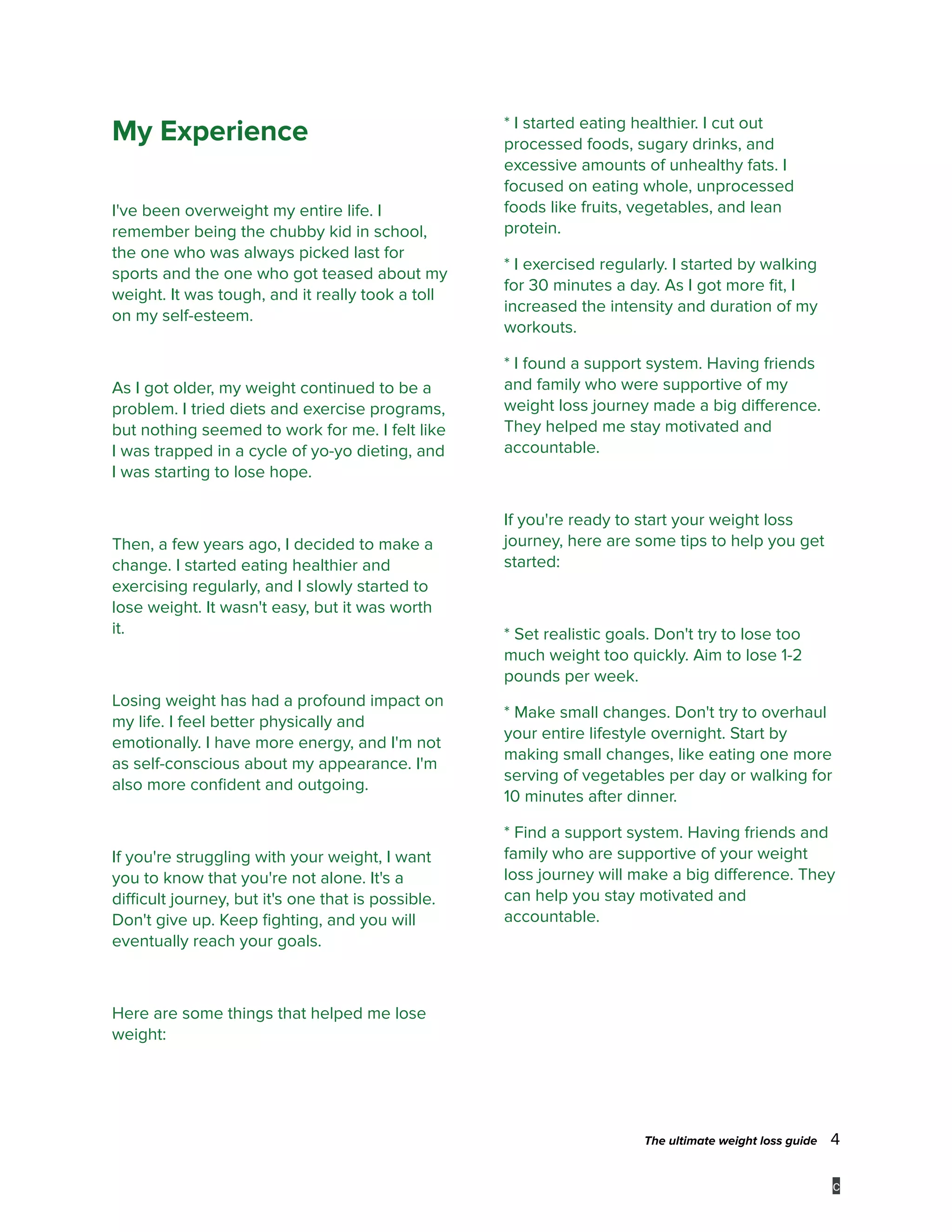 The Ultimate Weight Loss Guide.pdf | Diabetes | Diseases and Conditions