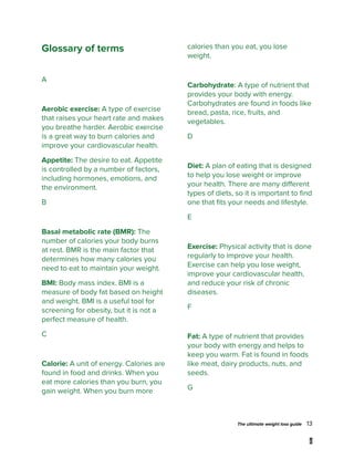 The Ultimate Weight Loss Guide.pdf | Diabetes | Diseases and Conditions