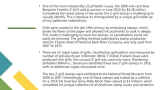 The Ultra Rare 1868 Benjamin Franklin Z-Grill One-Cent | PPTX