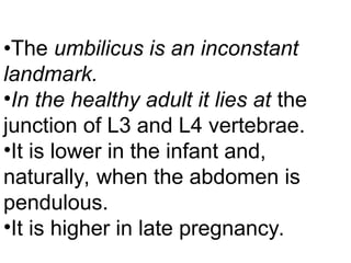 presentatrion about umbilicus development | PPT